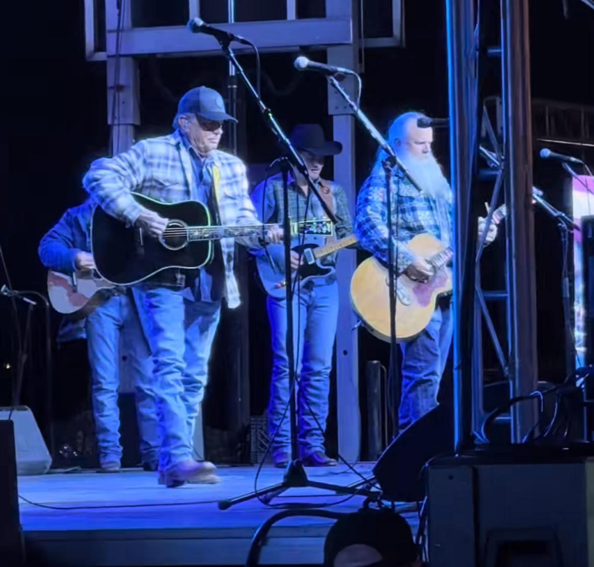 King George And Bubba Strait, Jamey Johnson, Zach Top & The Man Dean ...