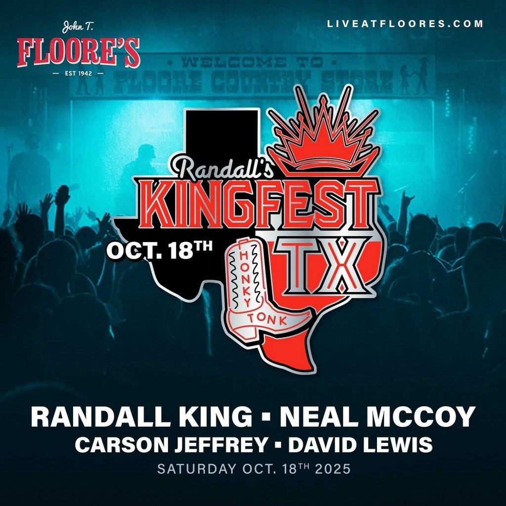 Randall King’s “KingFest” 2025 Is Set With Neal McCoy, Carson Jeffrey ...