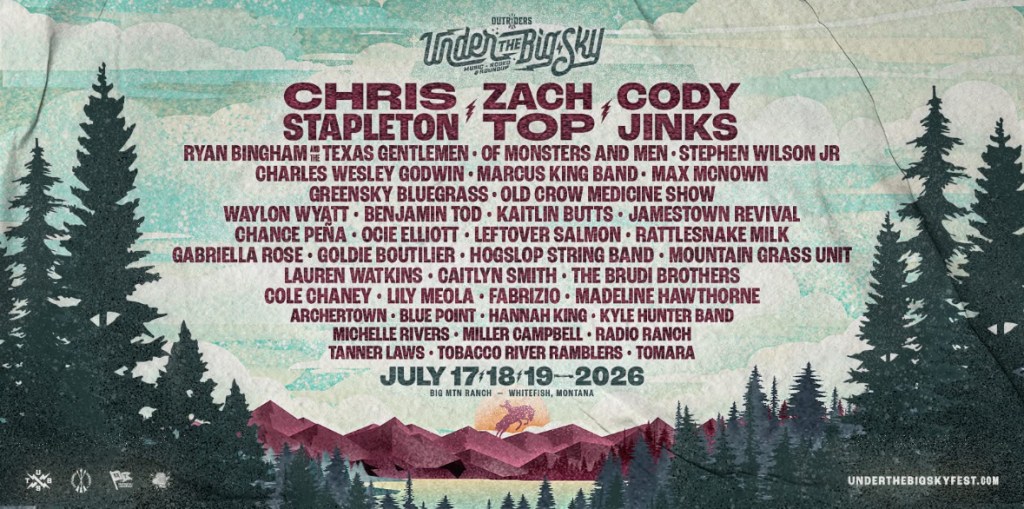 ‘Under the Big Sky’ Announced Their 2026 Festival Lineup With Their ...