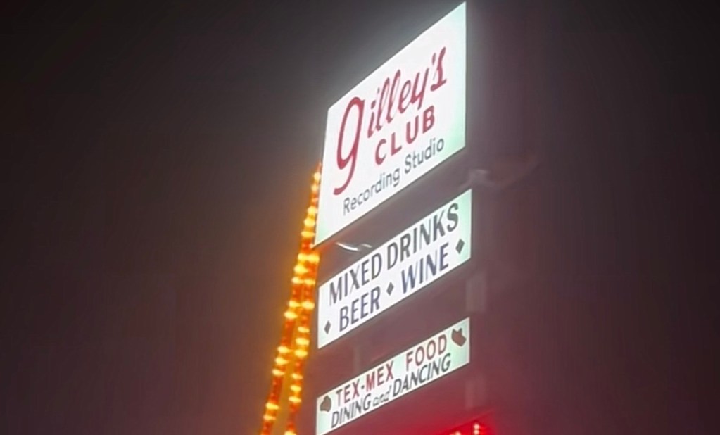 The Original “Gilley’s Club” Sign Found A New Home In Crosby, Texas ...