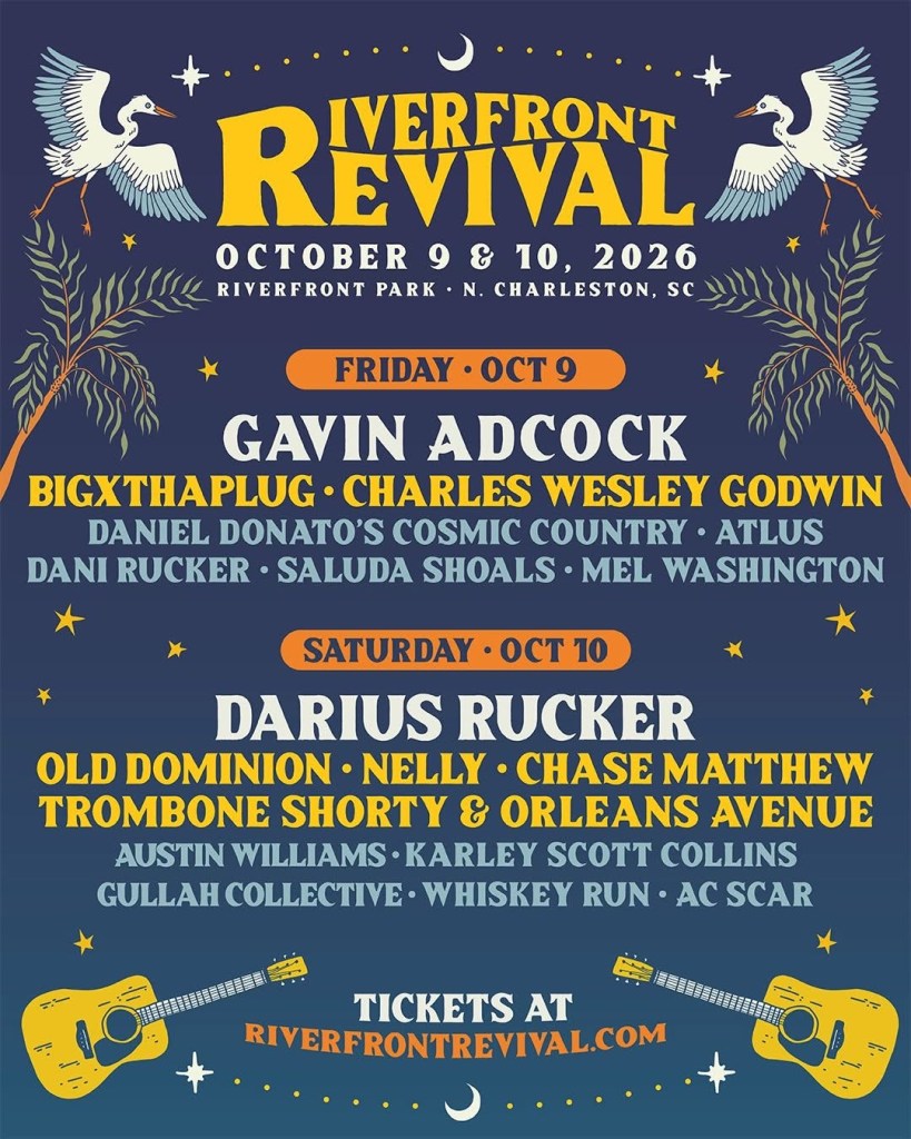 The 2026 Riverfront Revival Music Festival With Headliners Darius ...