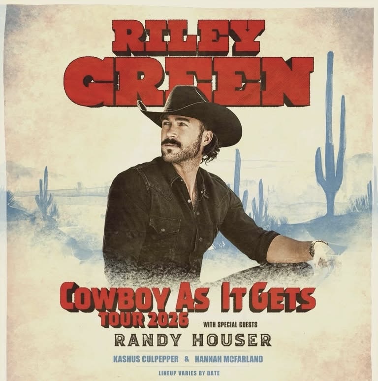 Riley Green Announced New Fall Tour Dates And Played An Unreleased Song ...